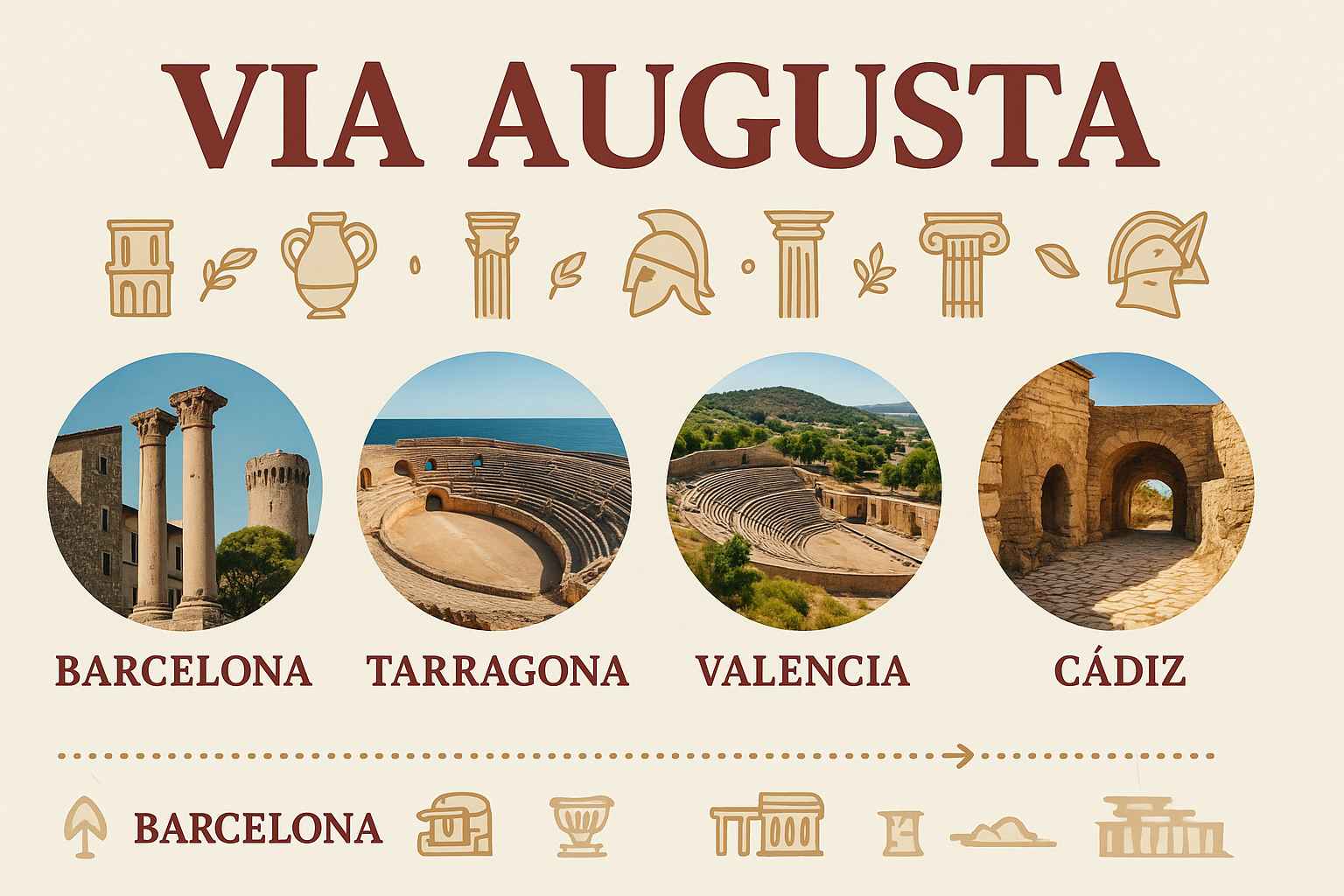 Via Augusta: 2-week Itinerary