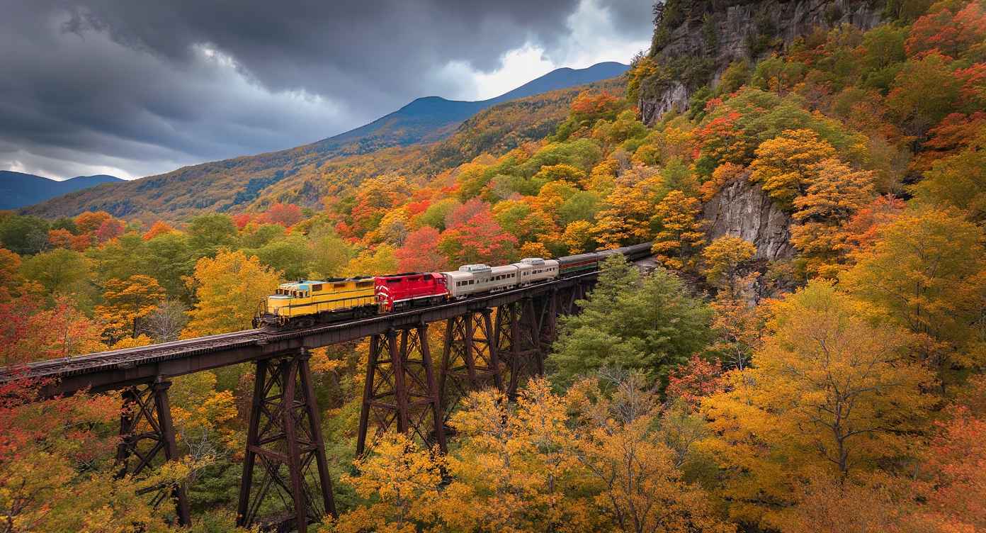 12 Best Fall Foliage Train Rides